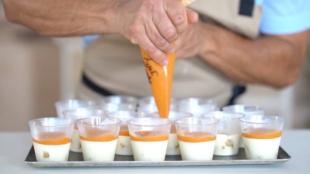 Apricot Dessert Cups - Bruno Albouze recipes