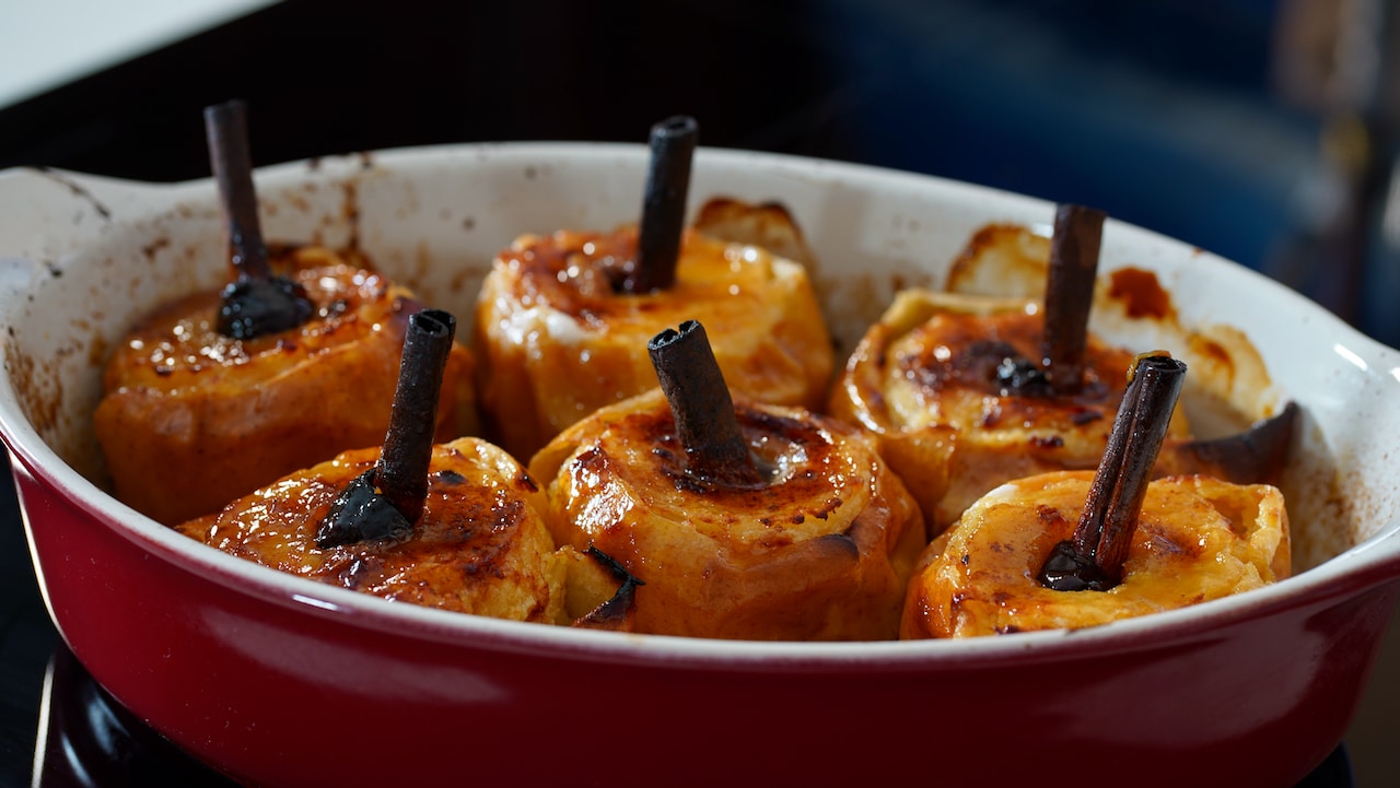 Baked Apples - Bruno Albouze - Master your cooking skills