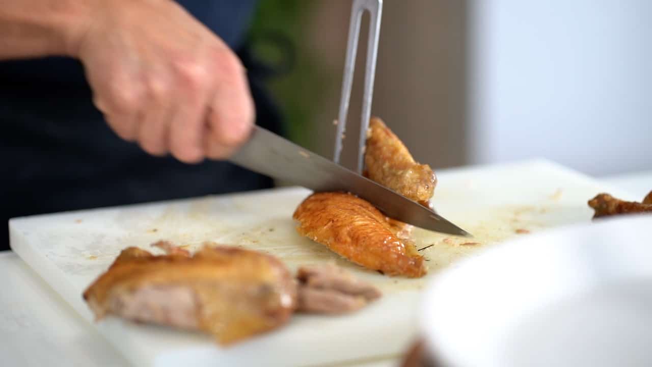 How To Carve Chicken - Bruno Albouze recipes