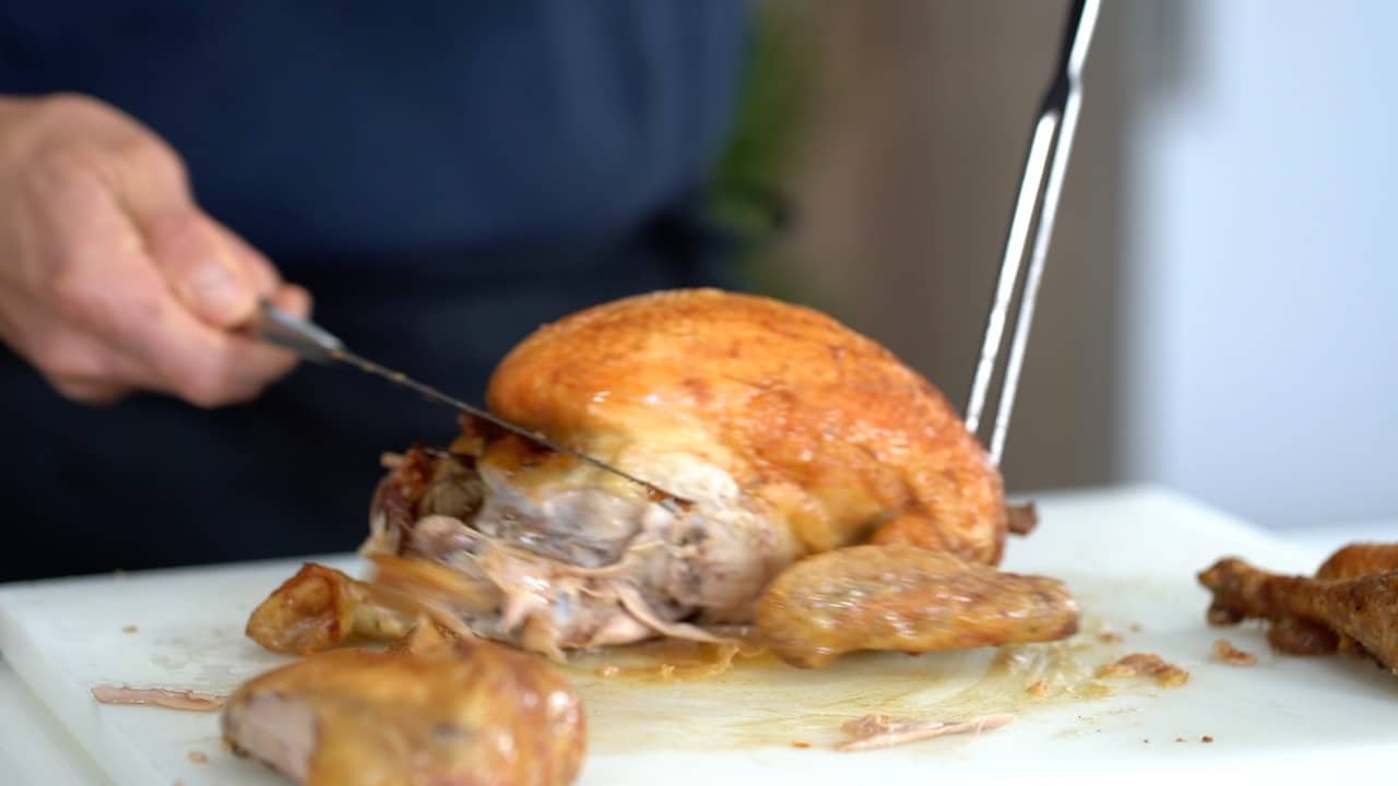 How To Carve Chicken - Bruno Albouze recipes