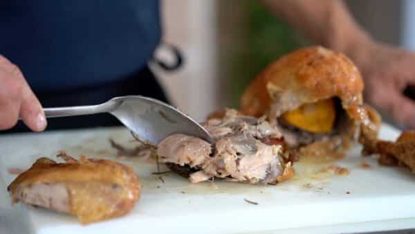 How To Carve Chicken - Bruno Albouze recipes