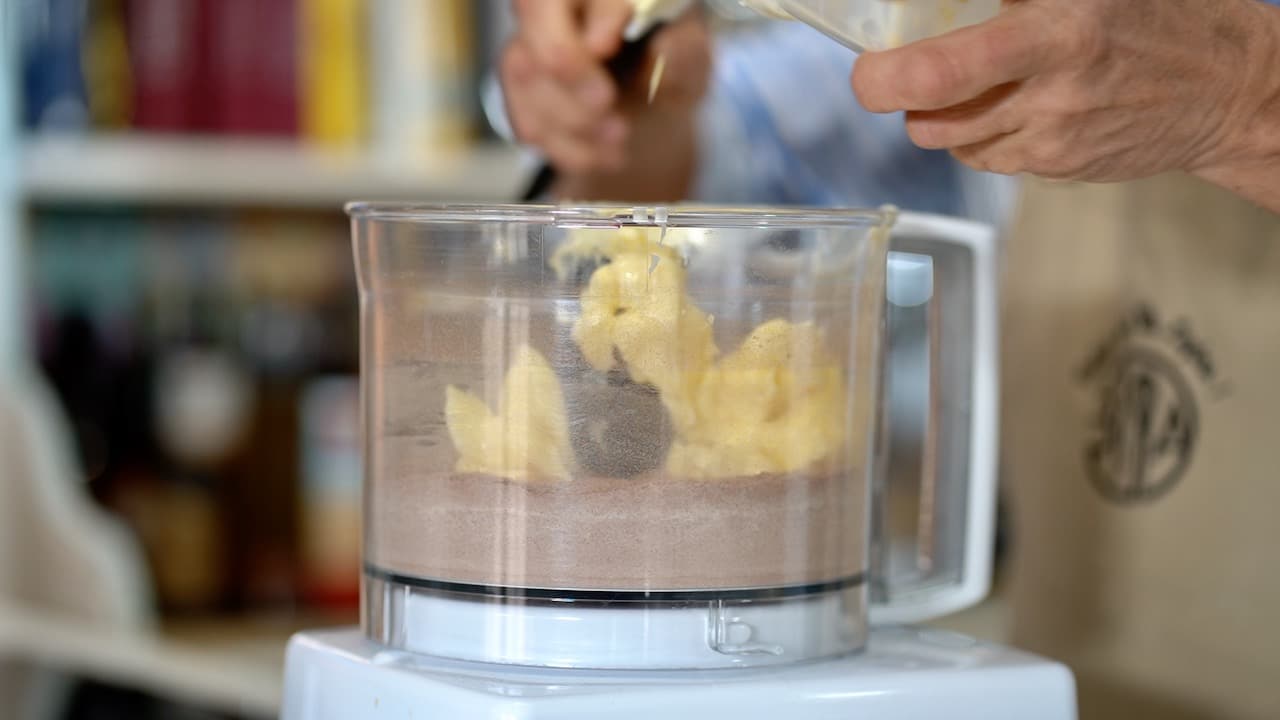 Chocolate Pistachio Gateau Basque - Bruno Albouze recipes