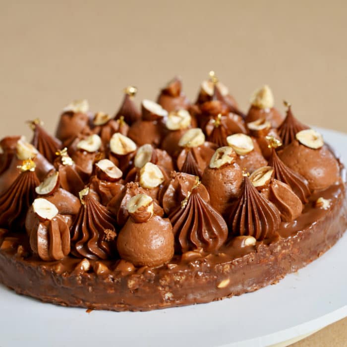 Chocolate Dacquoise Cake - Bruno Albouze recipes