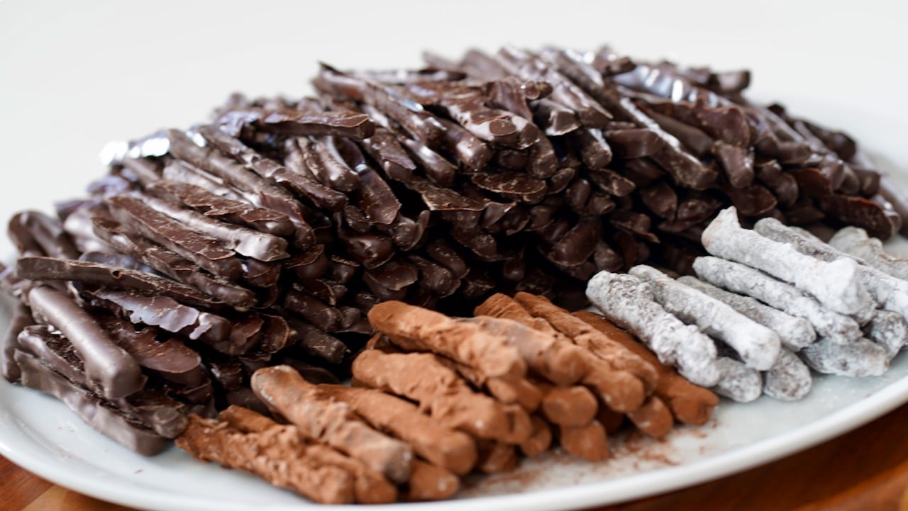 Chocolate Covered Orange Peels - Bruno Albouze recipes