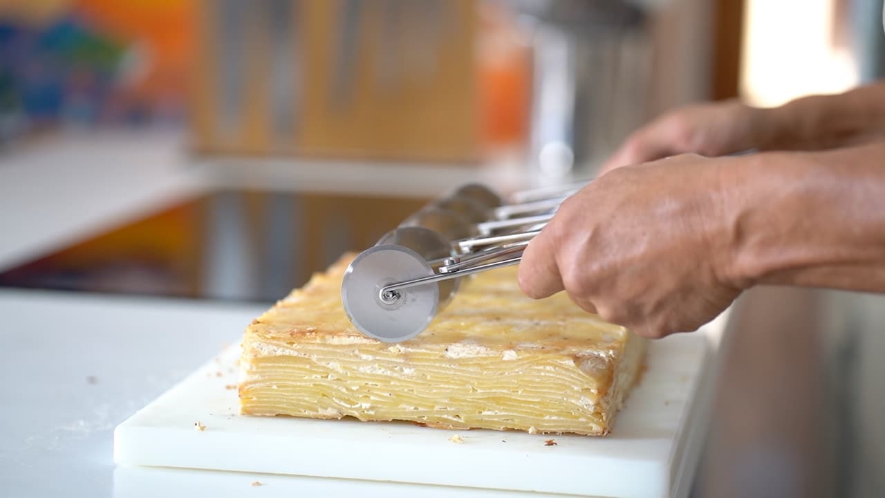 How To Cut Potato Gratin - Bruno Albouze recipes