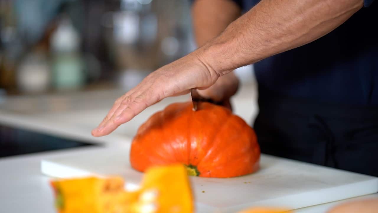 How To Cut A Butternut Squash - Bruno Albouze recipes