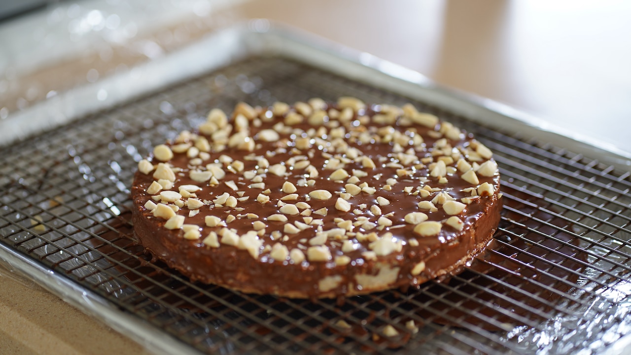 Chocolate Dacquoise Cake - Bruno Albouze recipes