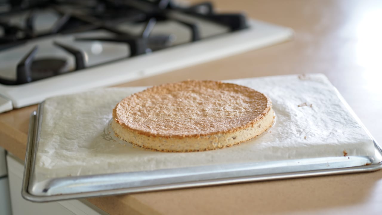 Chocolate Dacquoise Cake - Bruno Albouze recipes