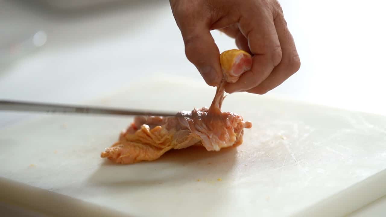 How To Debone A Chicken Leg - Bruno Albouze recipes