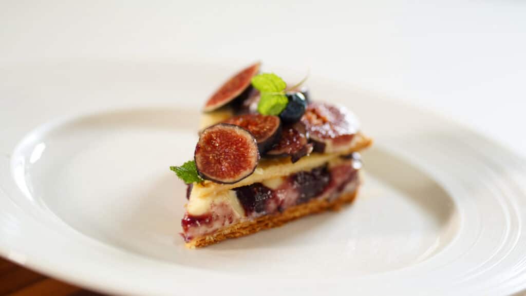 Fig-Blueberry Napoleon - Bruno Albouze recipes