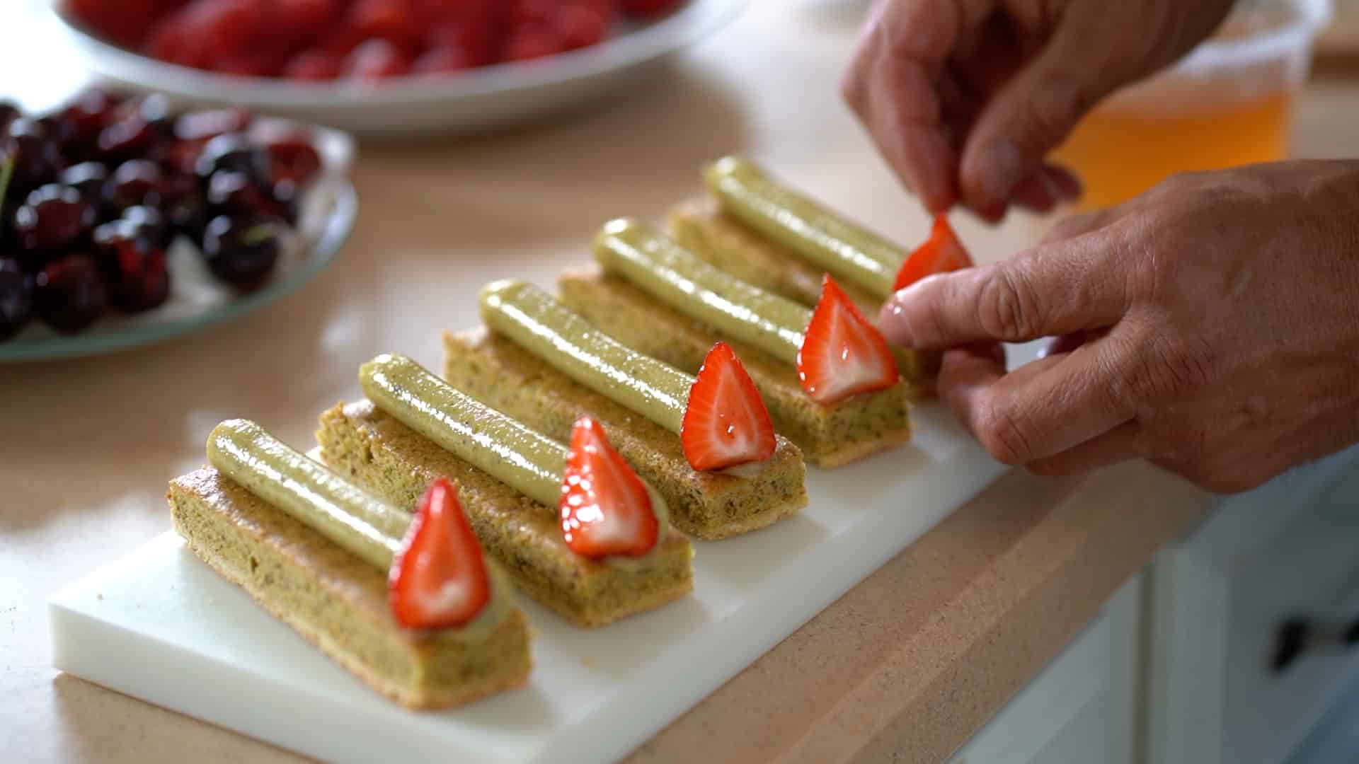 Red Fruit Bars - Bruno Albouze recipes