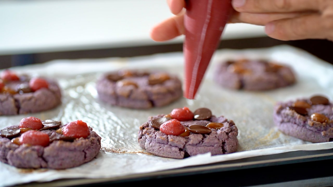 Harvest Grape Cookies - Bruno Albouze recipes