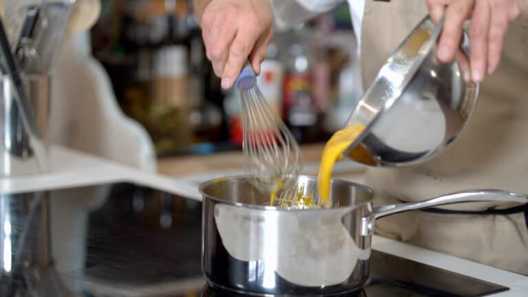 Chocolate Charlotte with Mango Cremeux - Bruno Albouze recipes