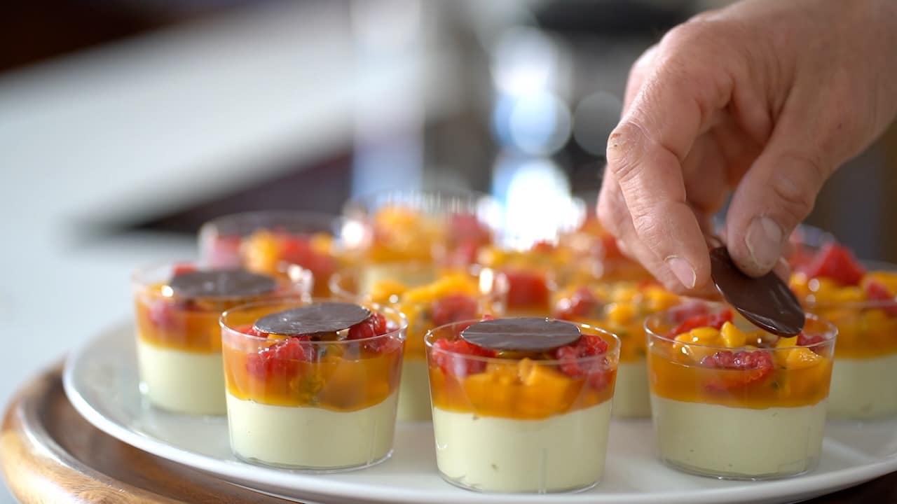Matcha Cups - Bruno Albouze recipes
