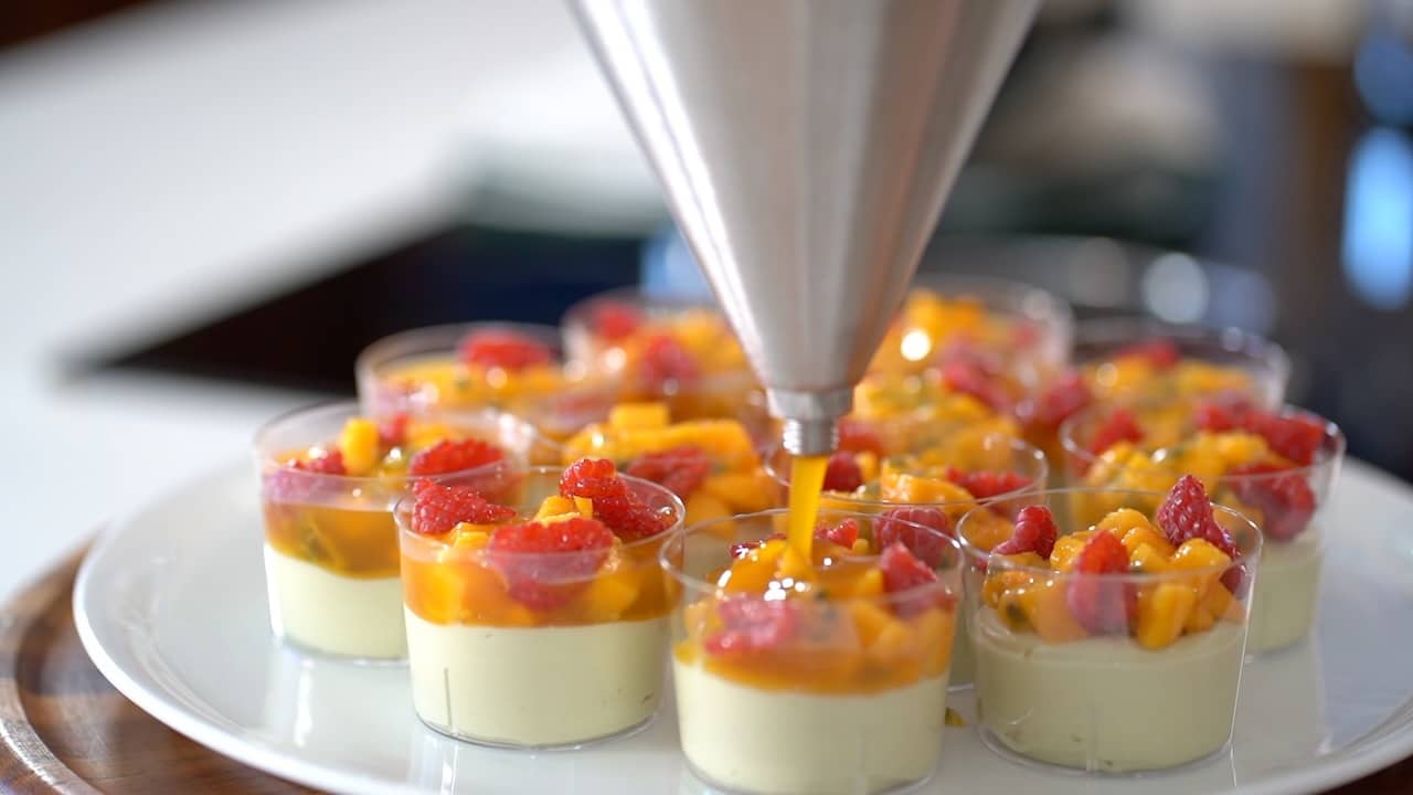 Matcha Cups - Bruno Albouze recipes