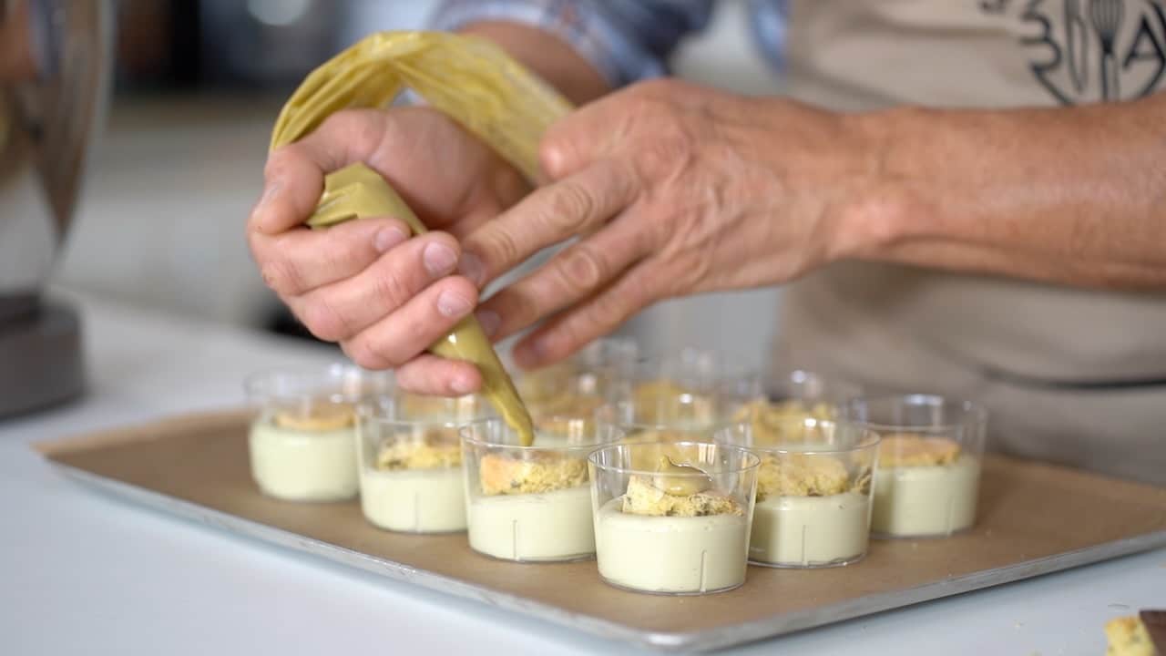 Matcha Cups - Bruno Albouze recipes