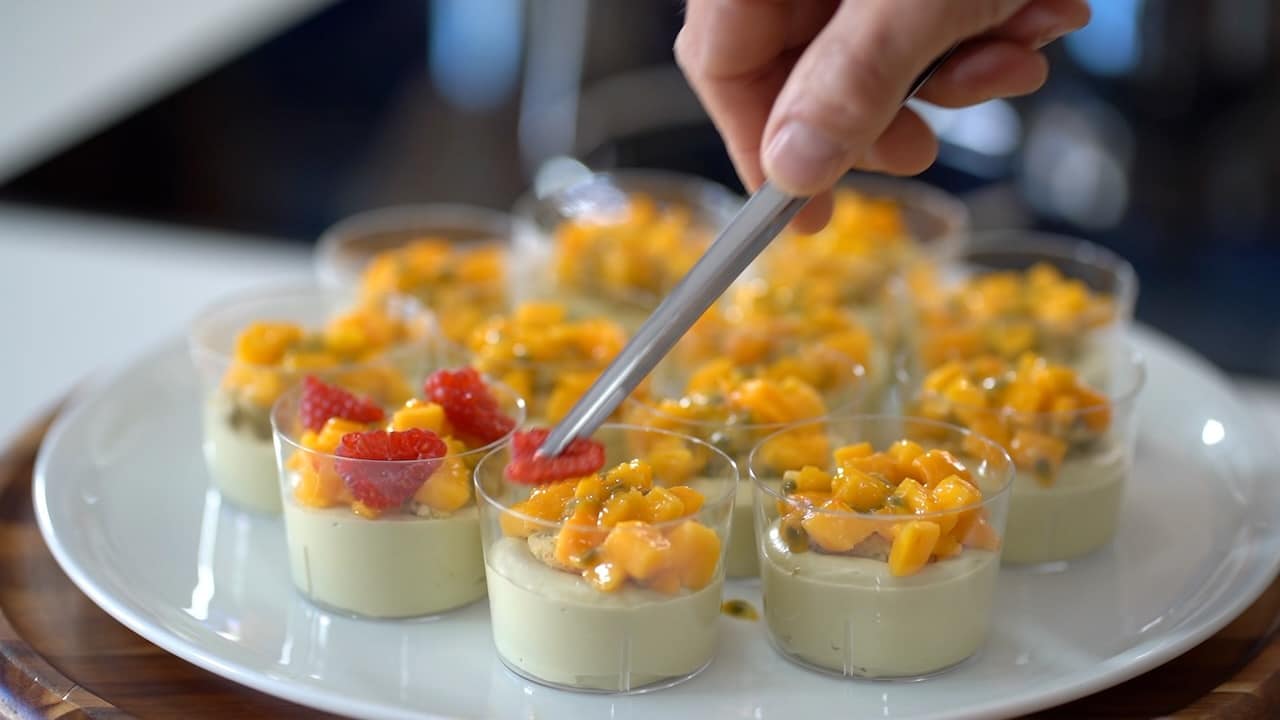 Matcha Cups - Bruno Albouze recipes