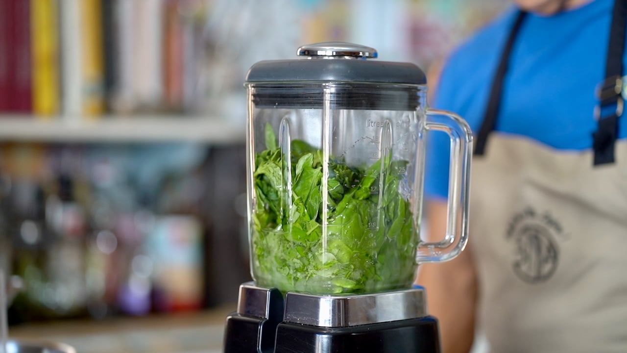 Basil Oil - Bruno Albouze recipes