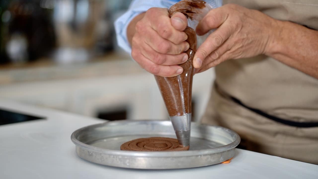 Chocolate Pistachio Gateau Basque - Bruno Albouze recipes