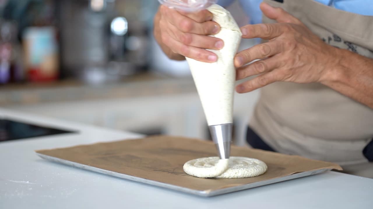 Pistachio Dacquoise - Bruno Albouze recipes