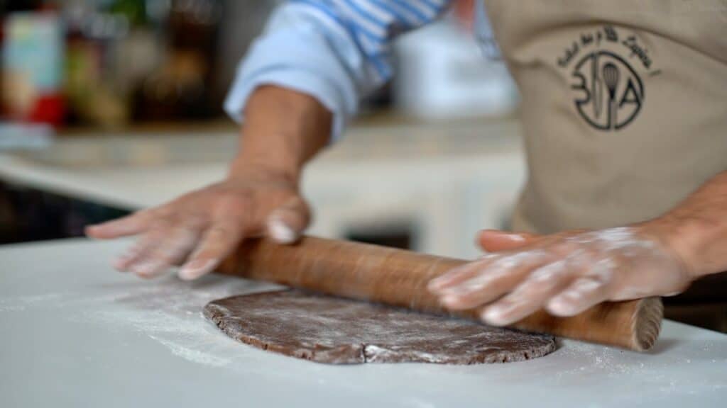 Chocolate Pistachio Gateau Basque - Bruno Albouze recipes