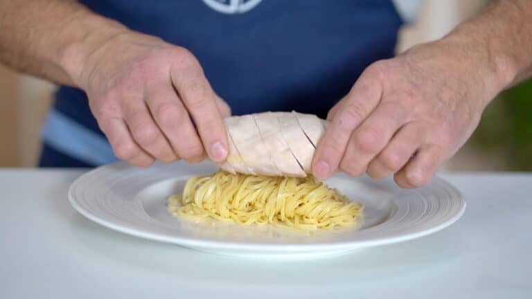 Chicken Breast with Morel Sauce - Bruno Albouze recipes