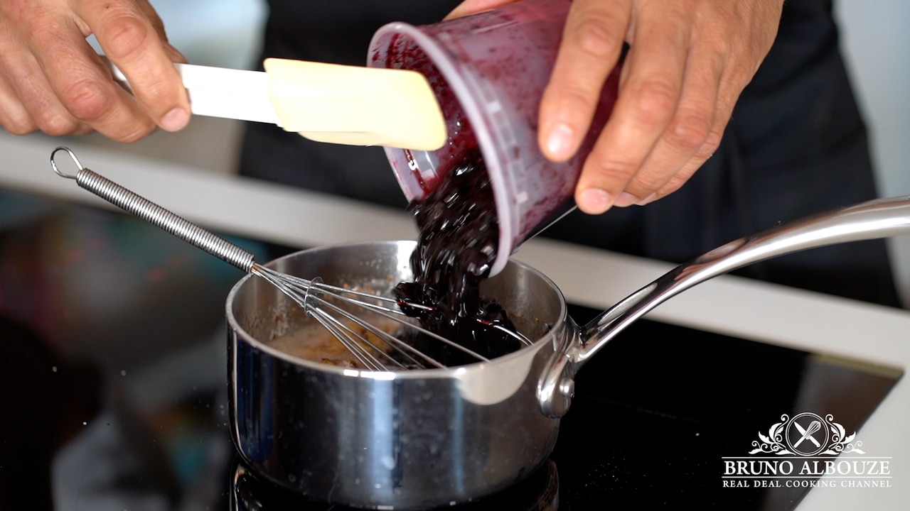 Fig-Blueberry Napoleon - Bruno Albouze recipes