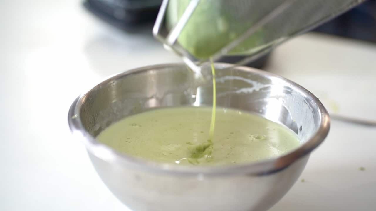 Mint Stracciatella Gelato - Bruno Albouze recipes