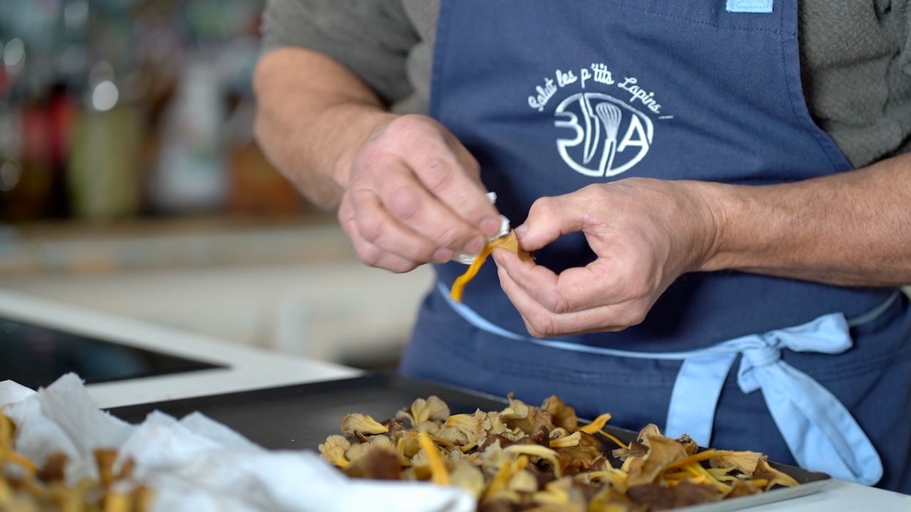 Chanterelle - Bruno Albouze recipes