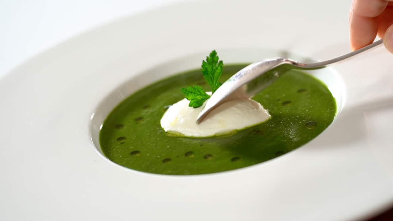 Watercress Velouté - Bruno Albouze recipes