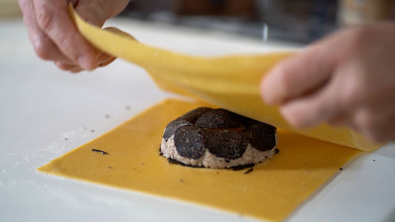 Truffle Ravioli - Bruno Albouze recipes
