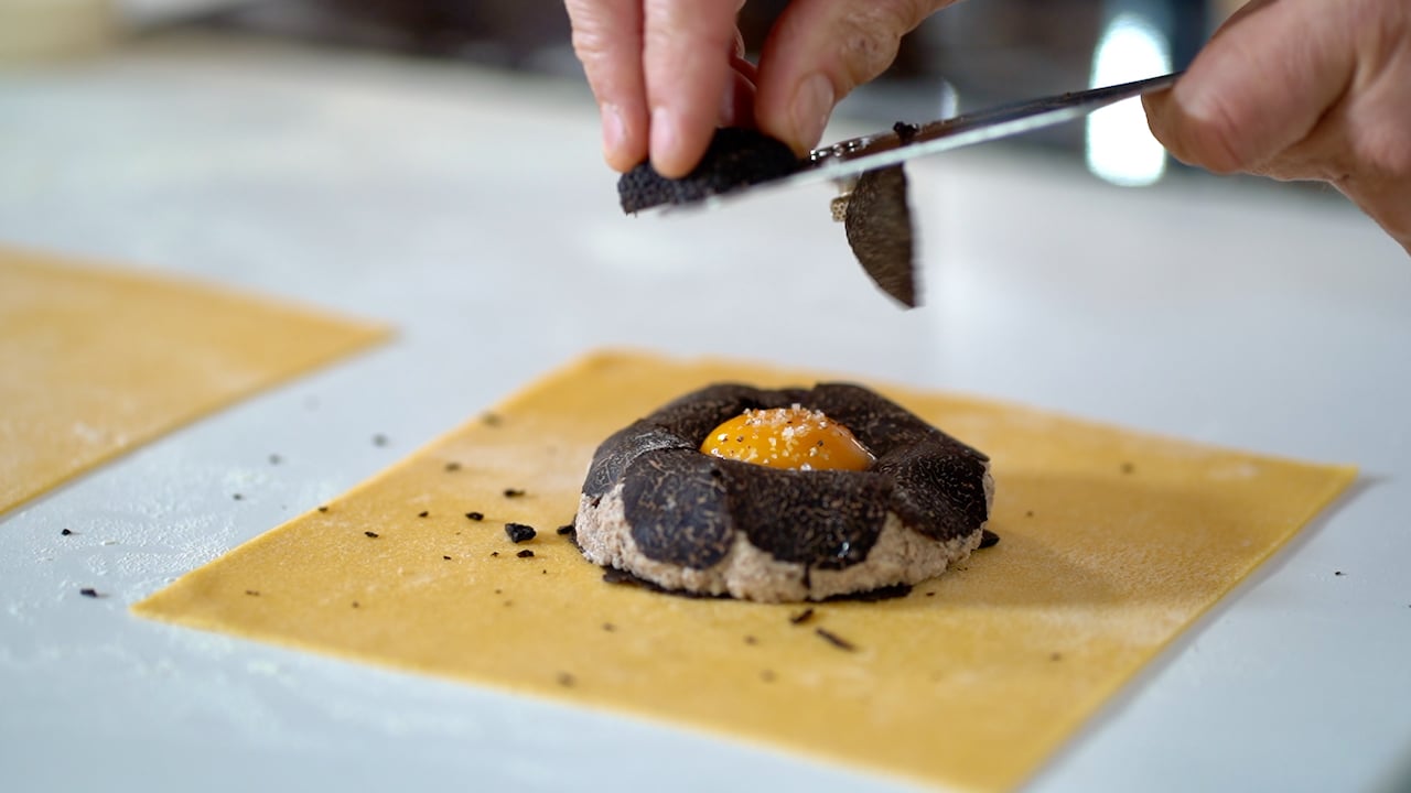 Truffle Ravioli - Bruno Albouze recipes