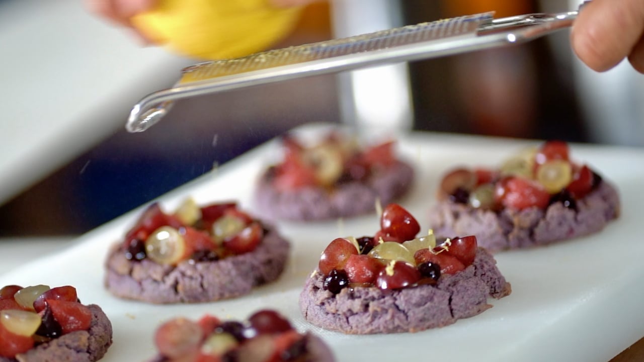 Harvest Grape Cookies - Bruno Albouze recipes