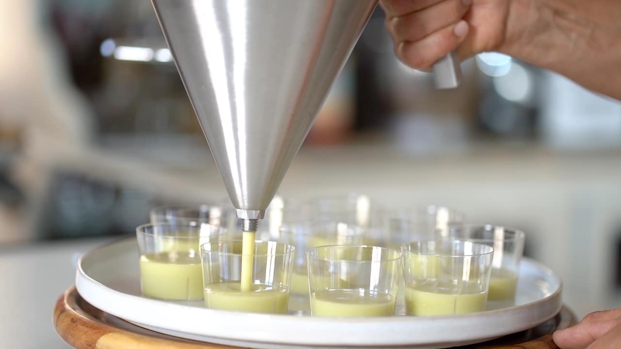 Zucchini-Basil Gazpacho - Bruno Albouze recipes